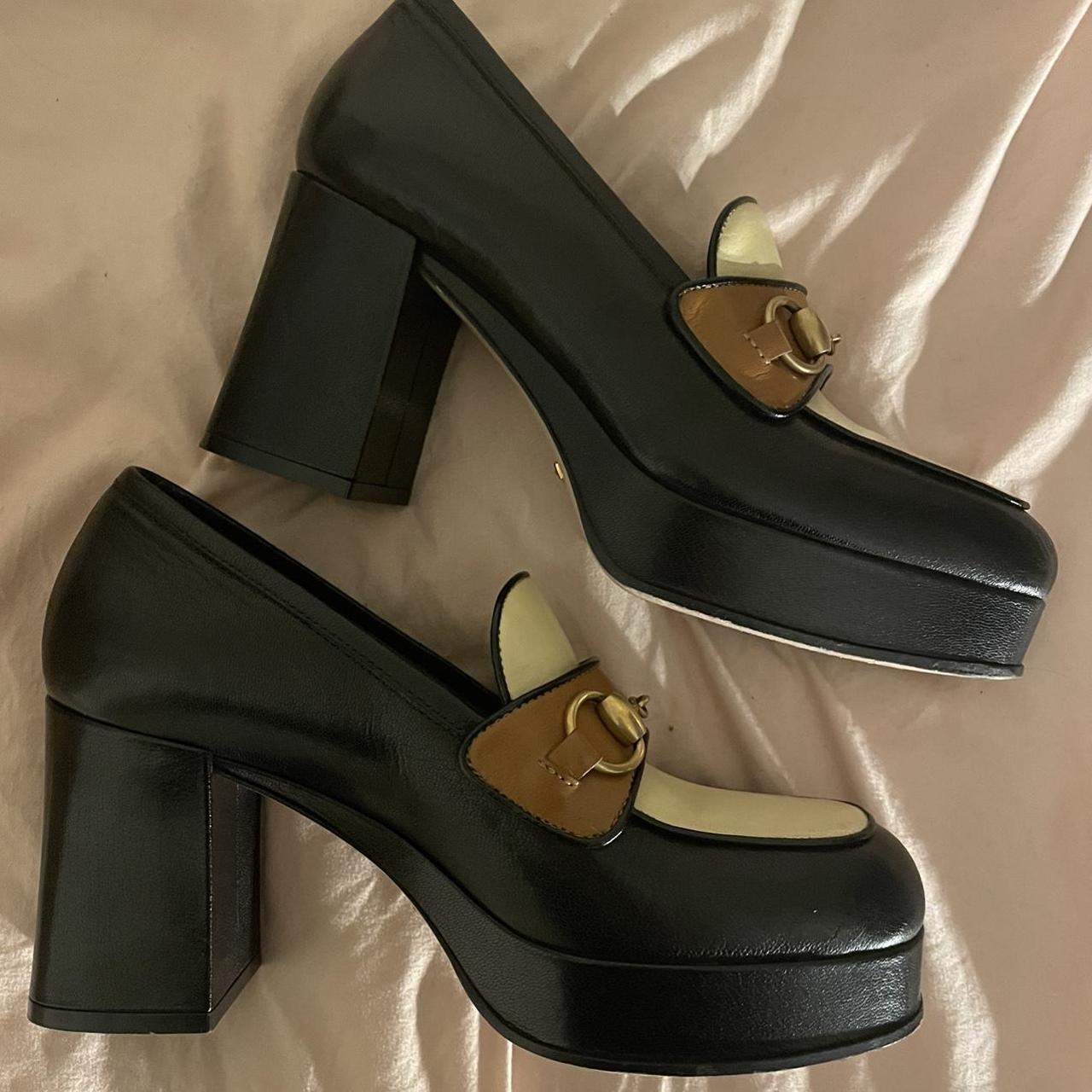 Authentic gucci platform loafers. Size 37. Mint... - Depop