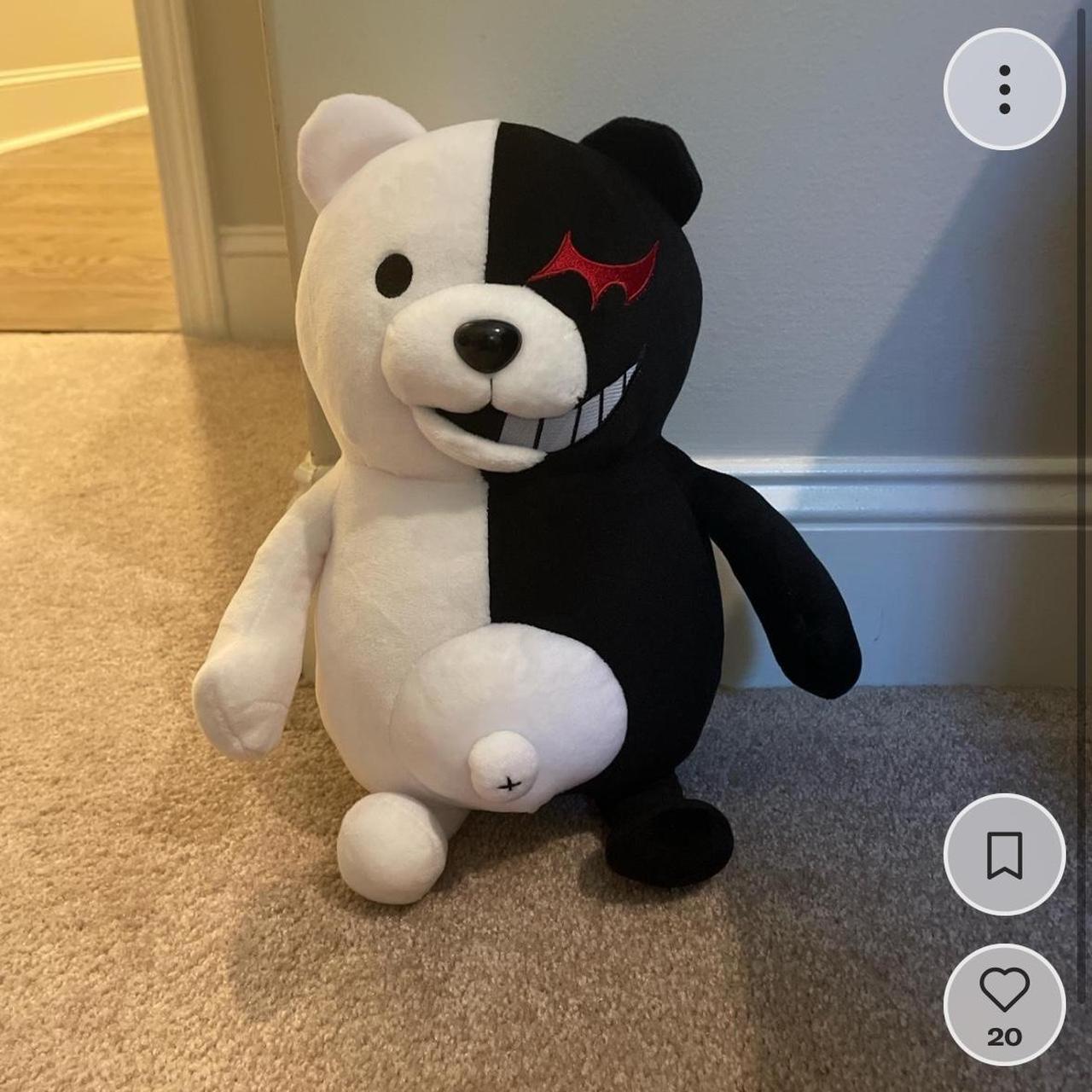 Monokuma plushie Super soft and a little over 1... - Depop