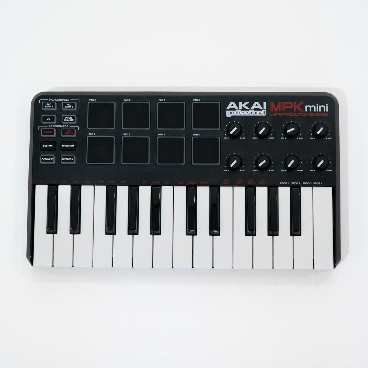 Akai MPK Mini MIDI Keyboard + Drum Pad We all went... - Depop