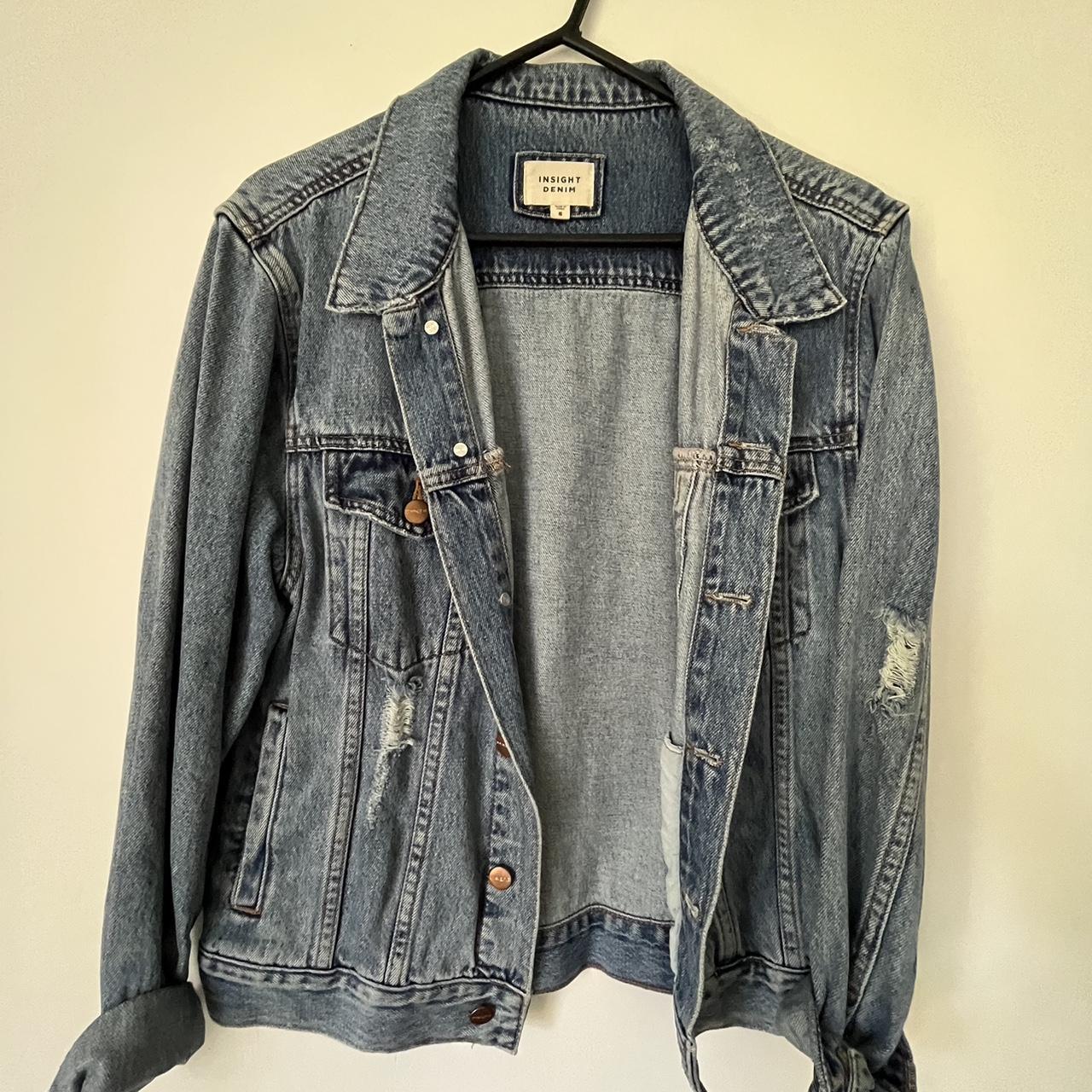 Insight denim jacket • small • only worn a few times | Depop