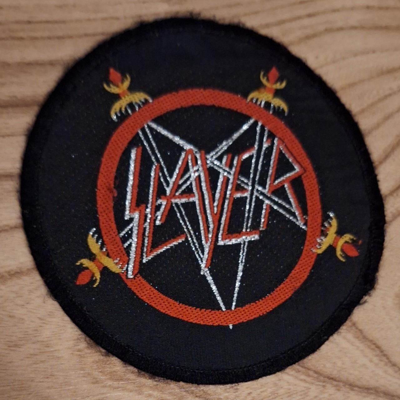 Slayer patch. Original from 1988. Vintage and rare.... - Depop