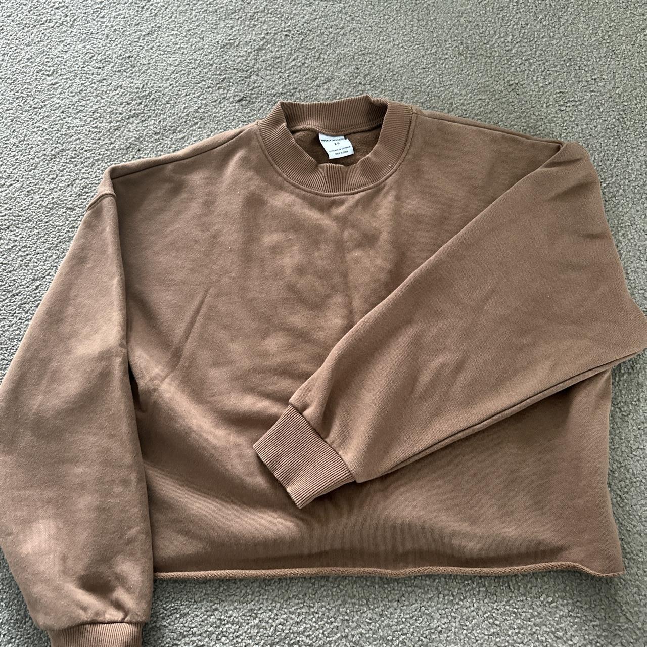 Muscle republic cropped jumper Xs Loose fit Worn... - Depop