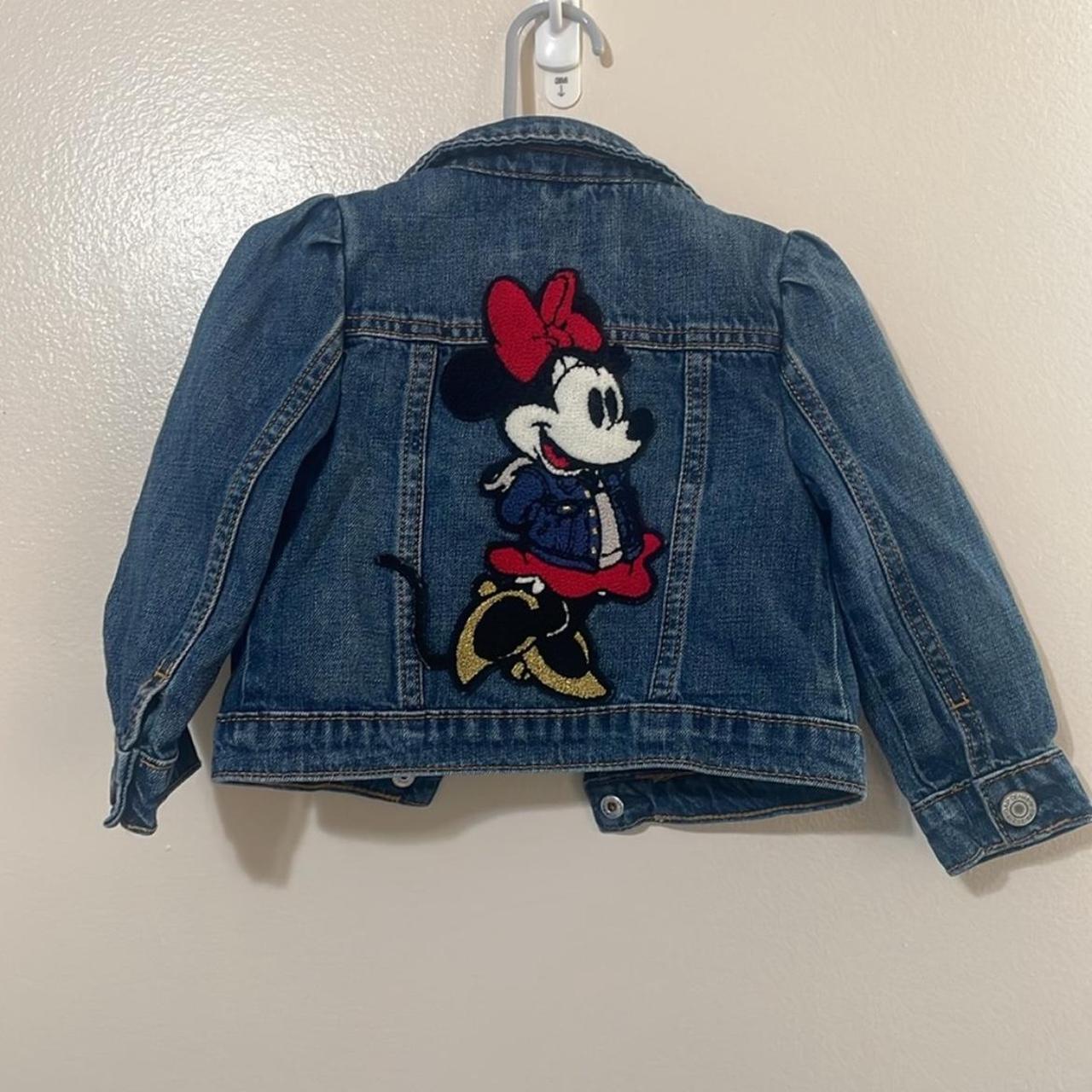 GAP Minnie Mouse Denim Jacket-2T - Depop