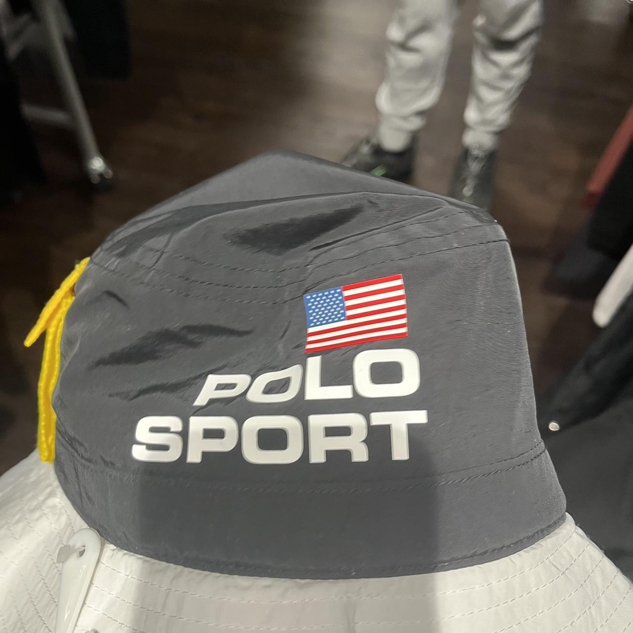 Ralph Lauren polo sport bucket hat with pocket and... - Depop