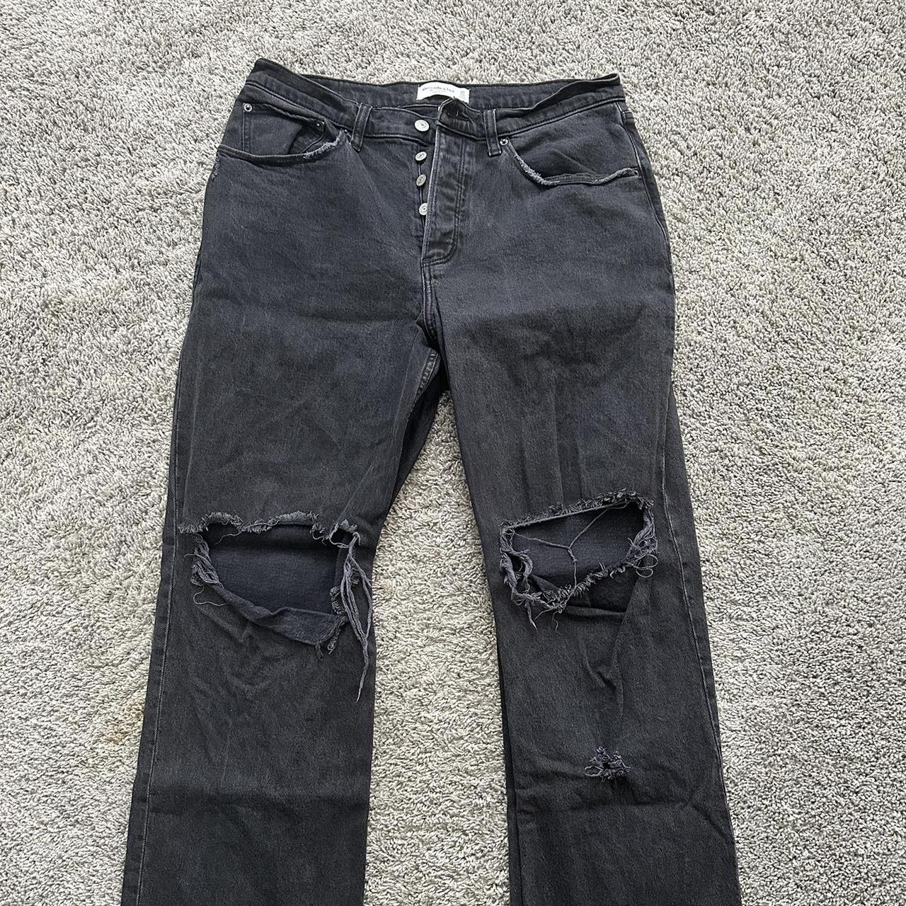 Abercrombie & Fitch The '90s Bagey Low Rise Curve Love - Depop