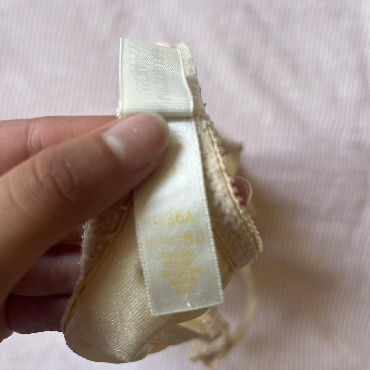 Victoria secret Vintage lace bra size 36A - Depop