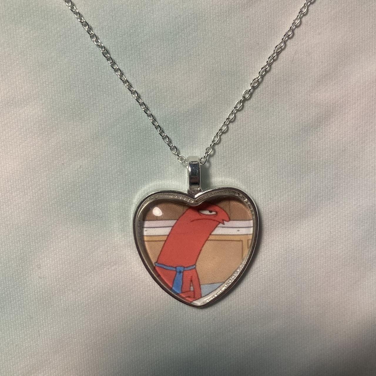 Allan Smiling Friends 18 inch pendant... | Depop