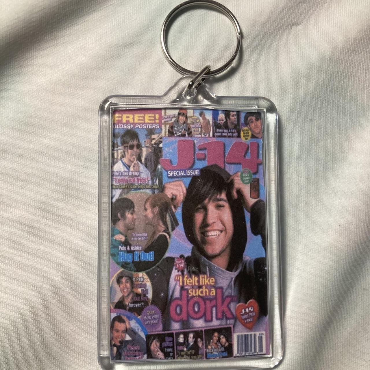 Emo magazine cover double sided keychain bundle: ... | Depop