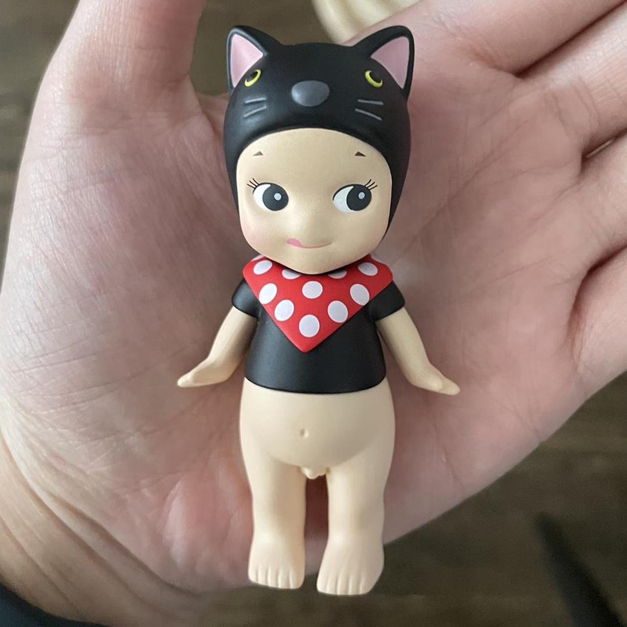 sonny Angel cat life series black cat WITHOUT... - Depop