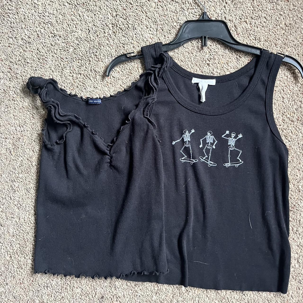Bundle deal!! Two brandy tank tops for: $20 Lmk... - Depop