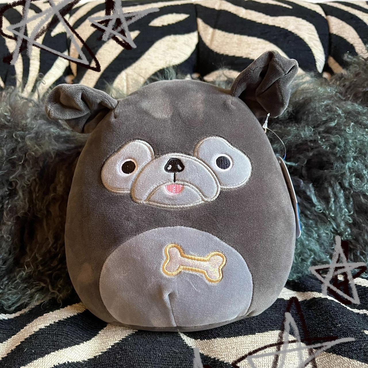 Bongo the bulldog 8” Squishmallow Condition: like... - Depop