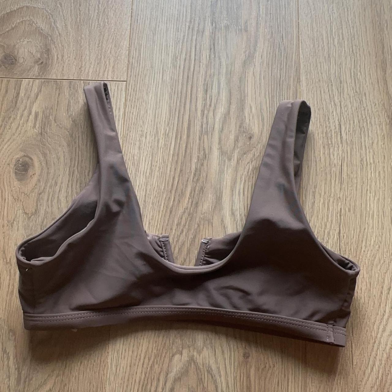 Brown bikini top - Depop