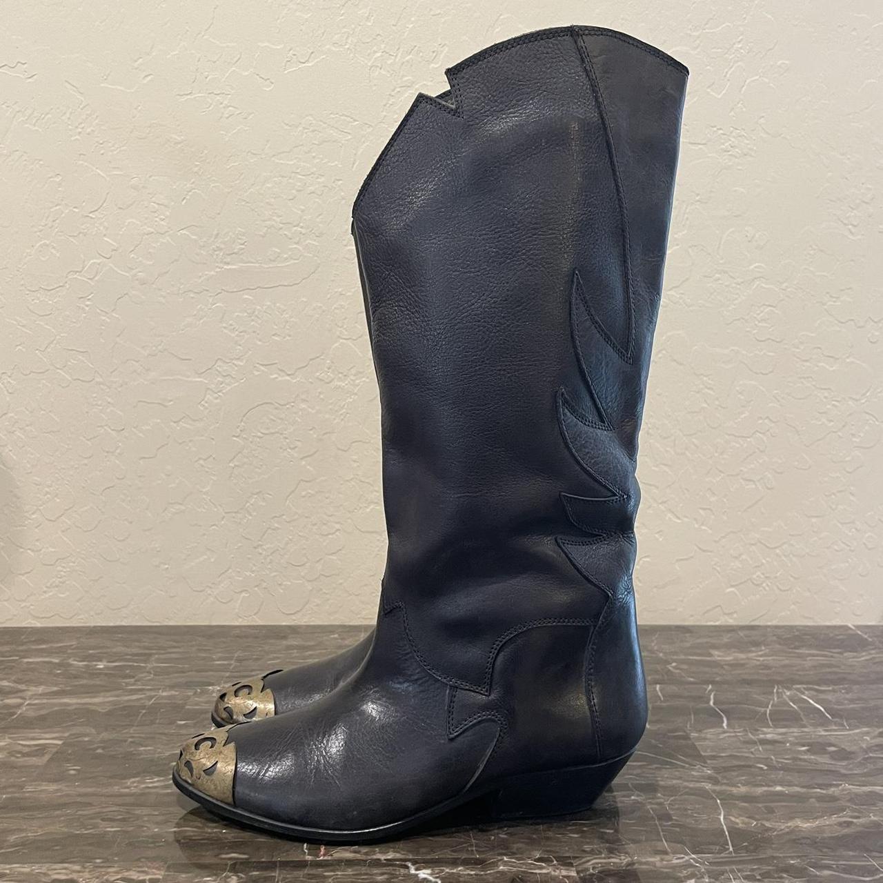 Bellini Women's Black Boots | Depop