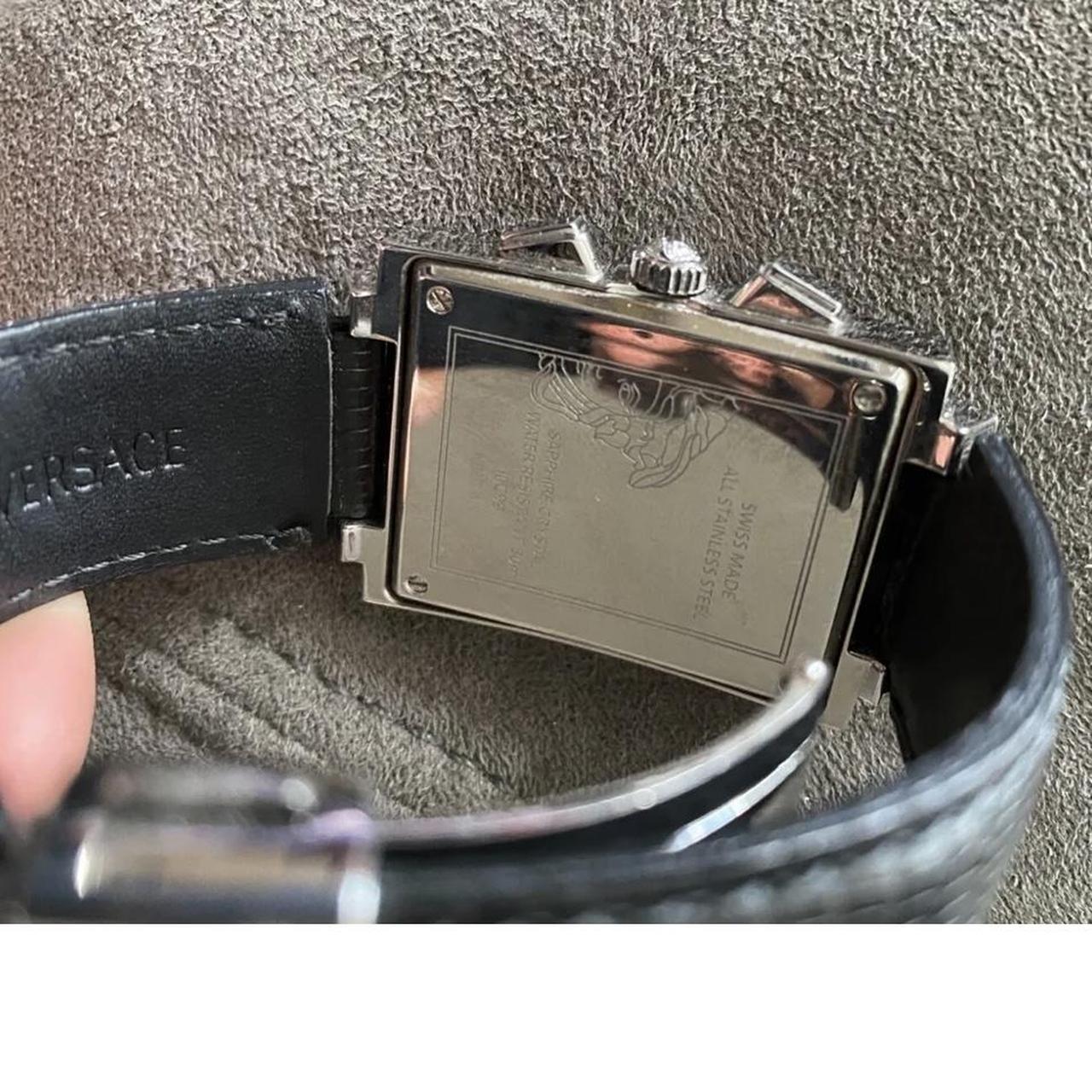 MESSAGE BEFORE BUYING Rare silver square face... - Depop