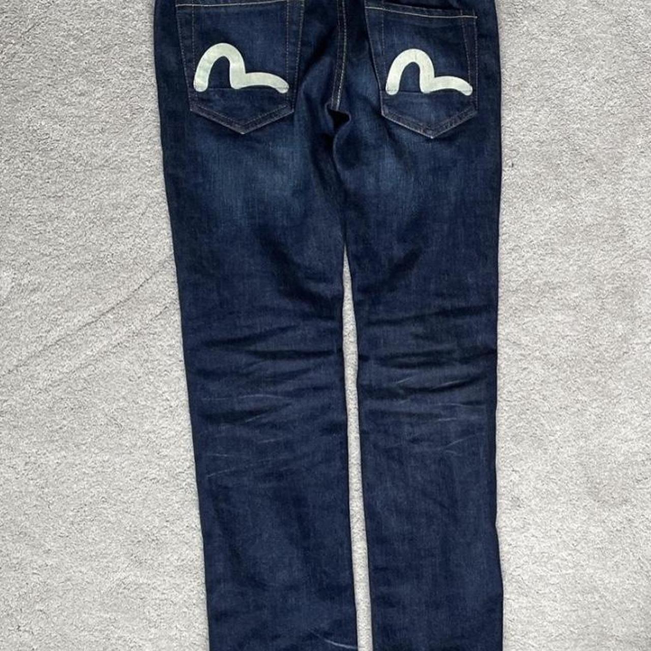 evisu jeans 28’’ waist message me for more details... - Depop