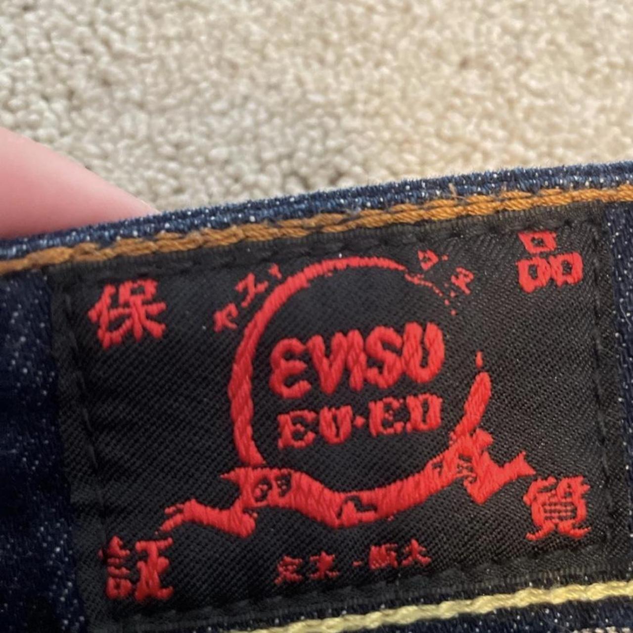 evisu jeans 28’’ waist message me for more details... - Depop