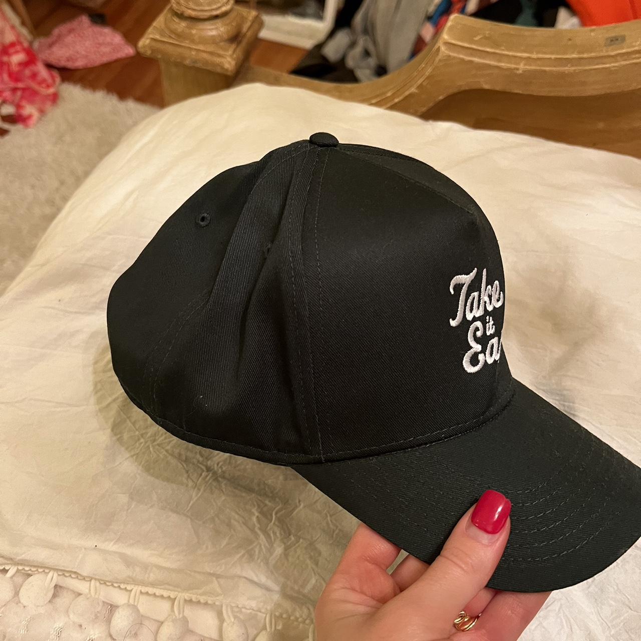 take it easy hat dark green - Depop