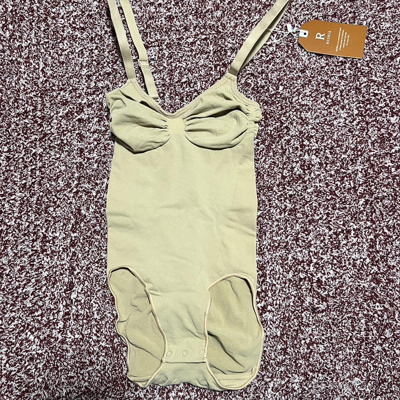 tan body suit from amazon* size small brand new... - Depop