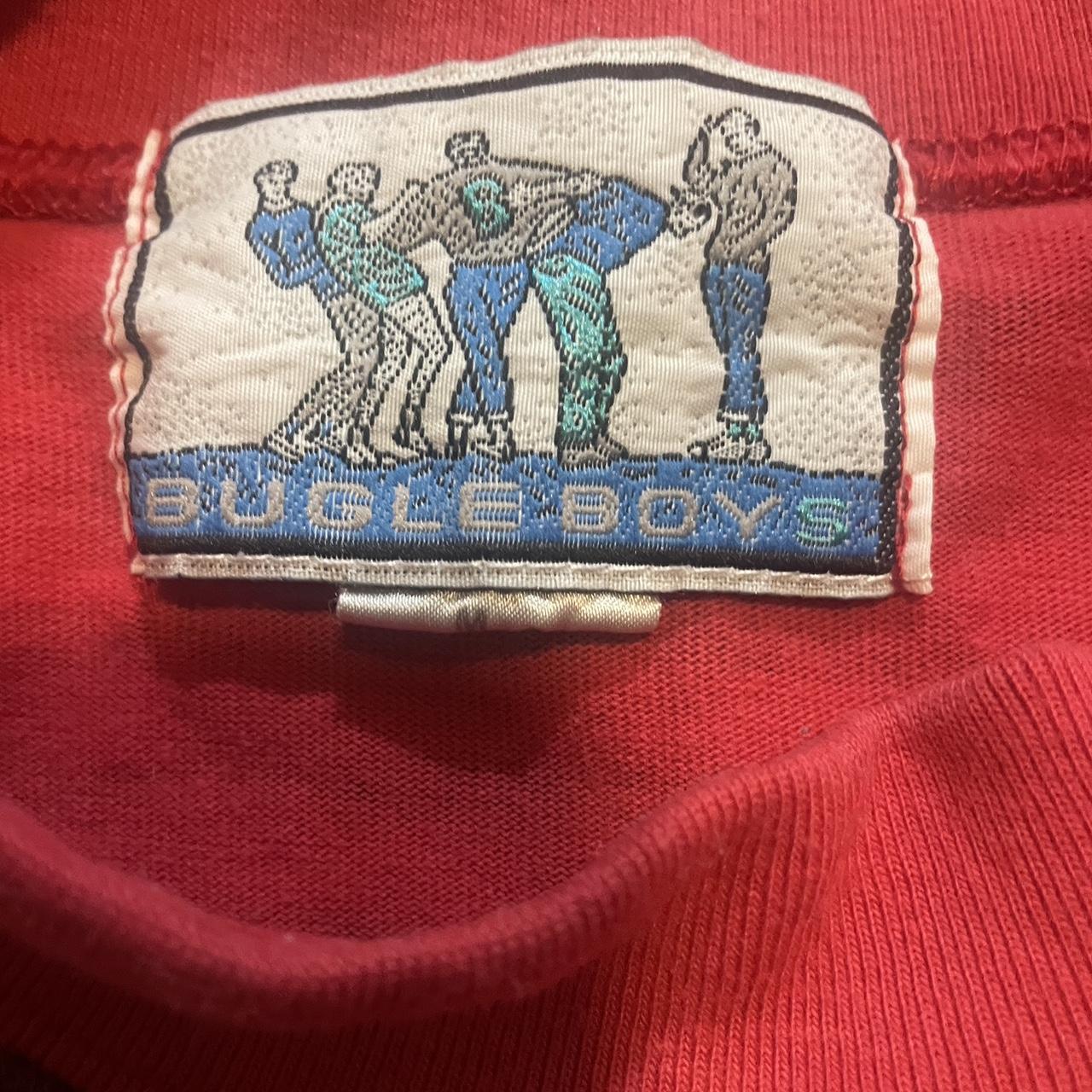 Bugle Boy Red Striped Shirt Size M Dm for... - Depop
