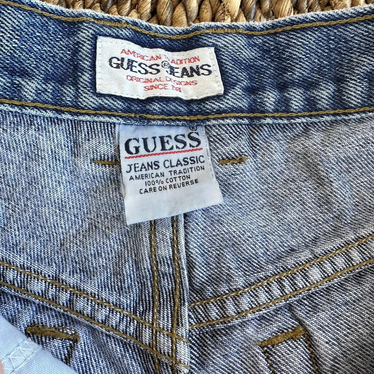 Vintage Guess Denim Shorts - Depop