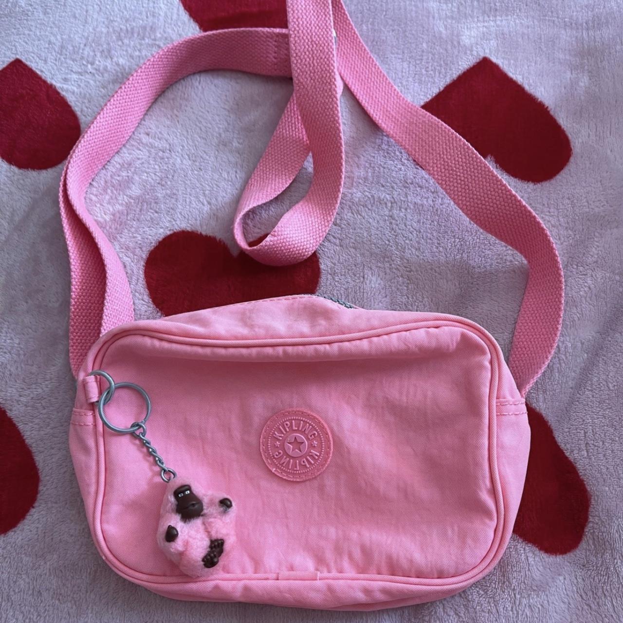 Kipling Women's Pink Bag | Depop