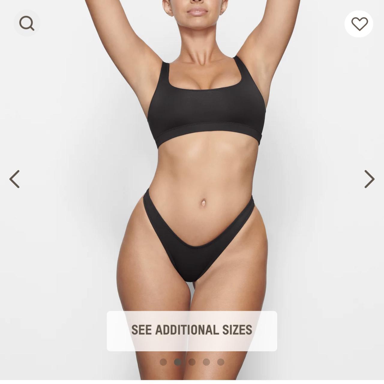 Skims cheeky tanga bottoms Never worn with tags... - Depop