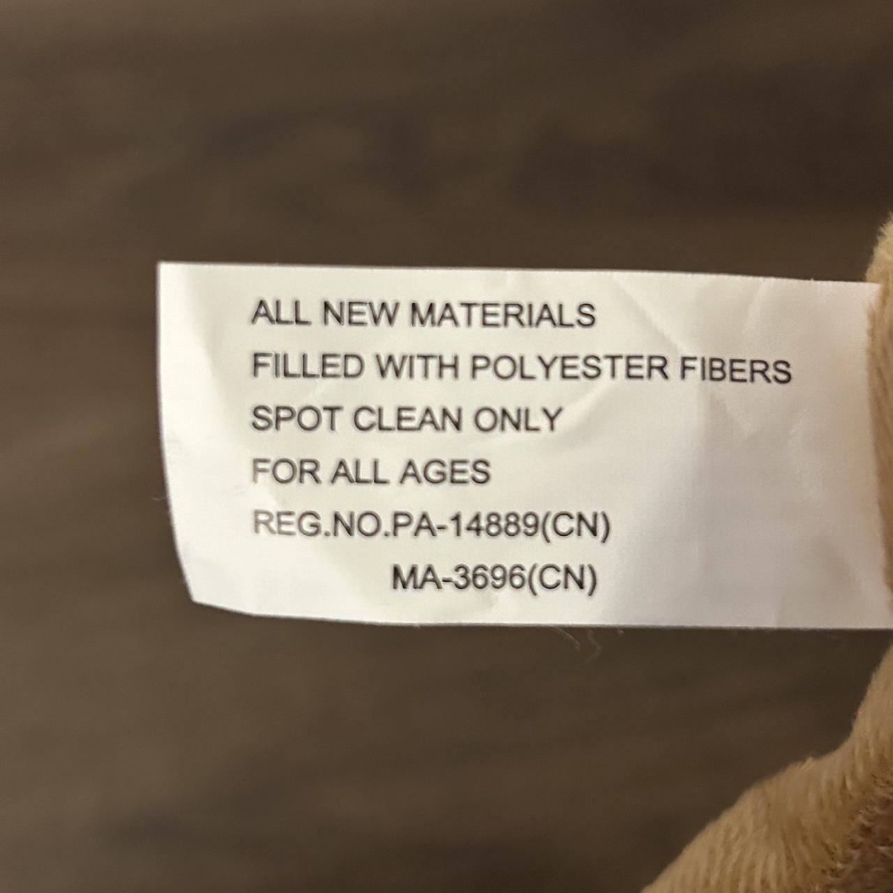 gingerbread man stuffy with red and white accents... - Depop