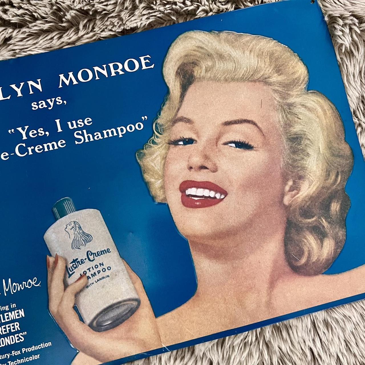 Vintage Marilyn Monroe Lustre Creme Shampoo Tin... - Depop