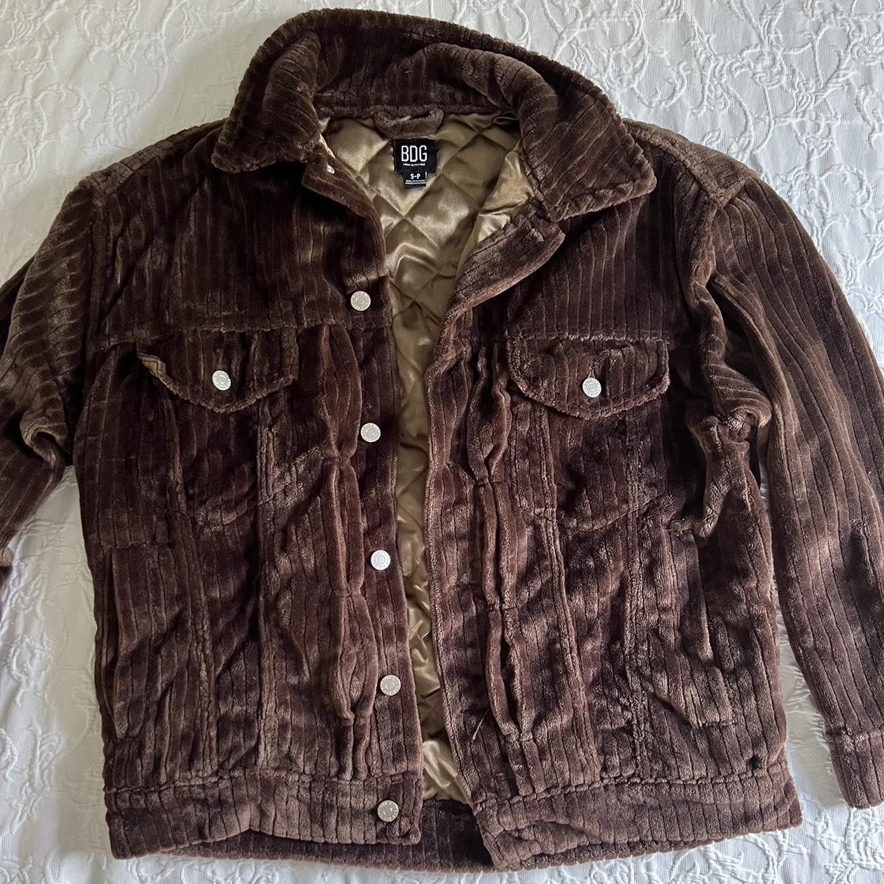 urban outfitters brown coat the softest oversized... - Depop