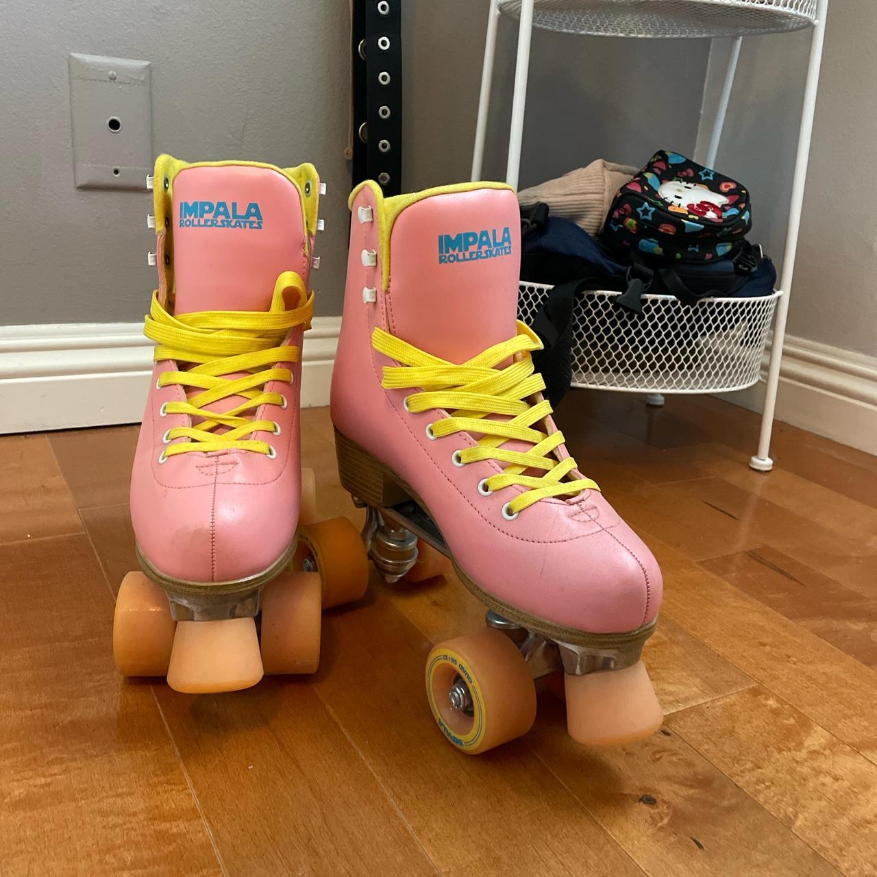 Like new impala skates Size women’s 9 and fit true... - Depop