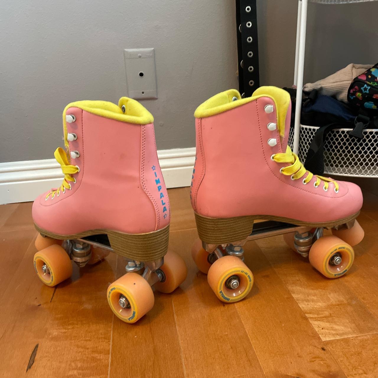 Like new impala skates Size women’s 9 and fit true... - Depop