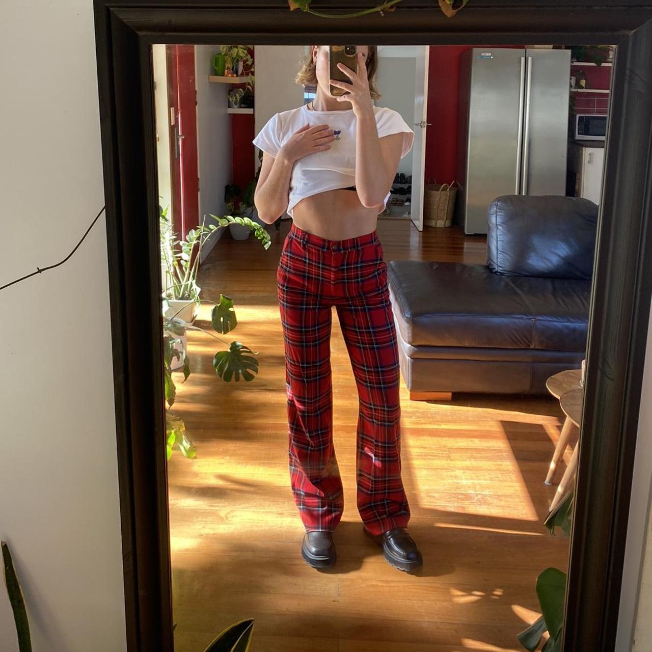 Jagger and Stone tartan flares Obsessed with these,... - Depop