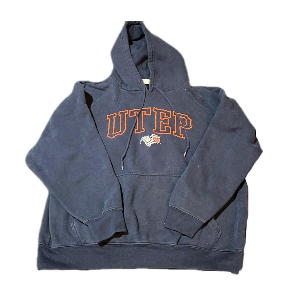 university UTEP hoodie size L #streetwear... - Depop