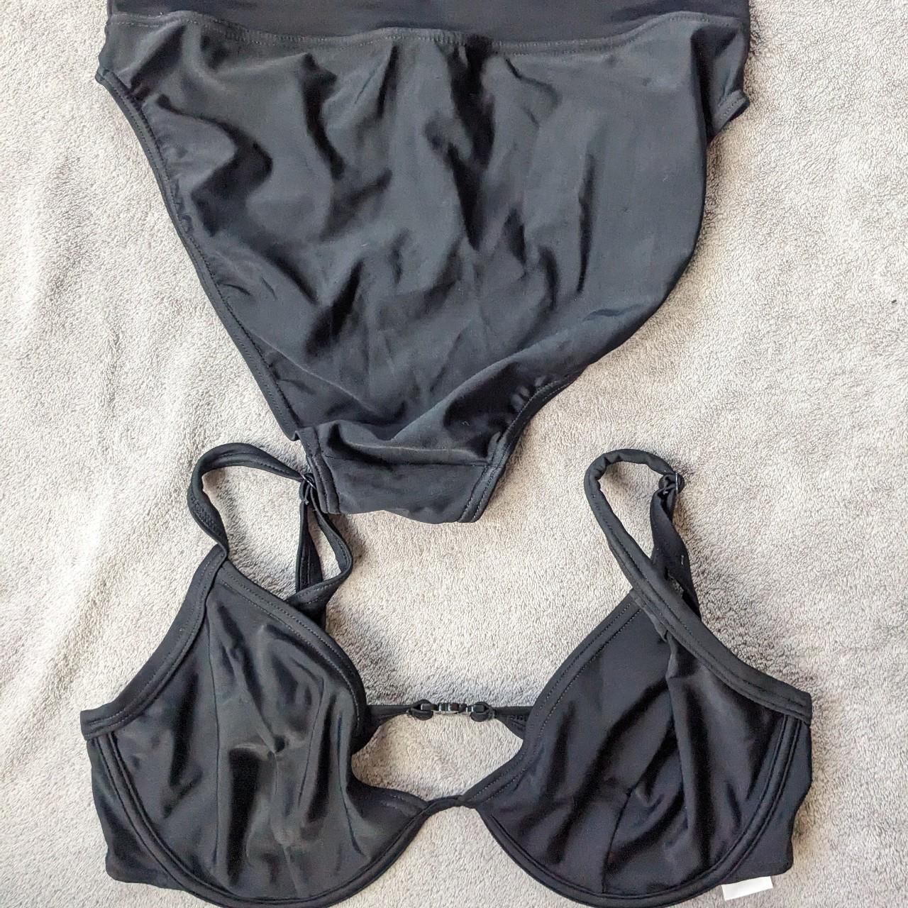 Debenhams Black Bikini Set With Two Different Bra Depop