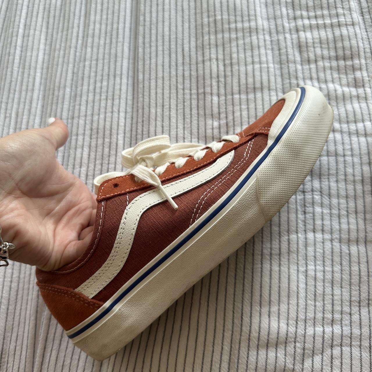 Brand new vans. Rusty Orange color extra cushion.... - Depop