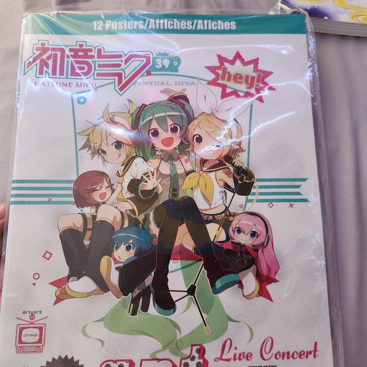 Hatsune Miku and Vocaloid poster set #Vocaloid... | Depop