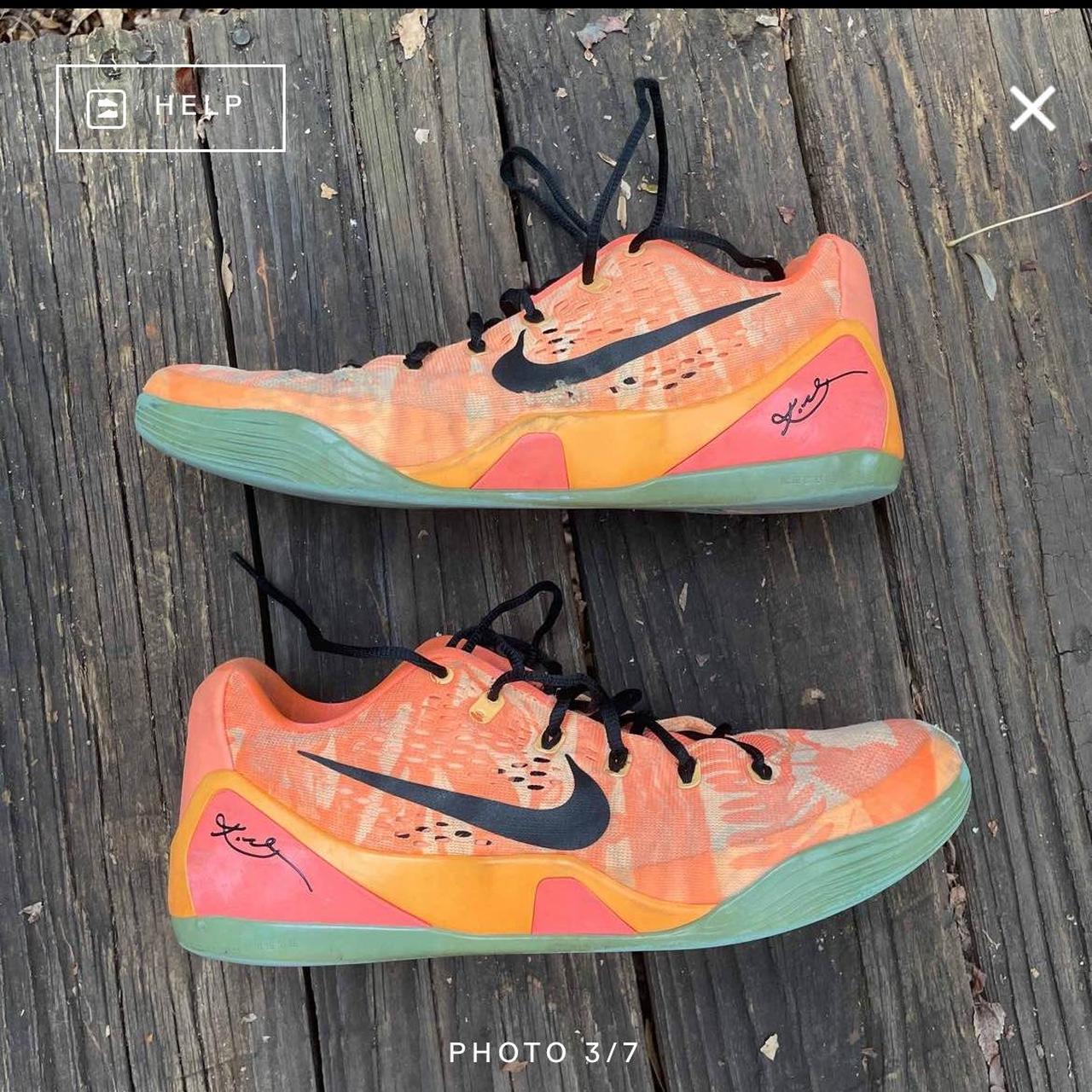 Nike Kobe 9 EM “BRIGHT MANGO” - size 13 - minor... - Depop
