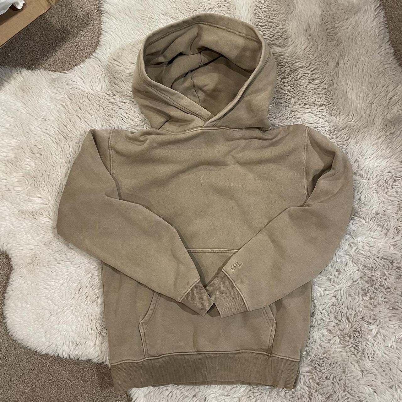 TNA cozy aritzia hoodie tanish color true to size... - Depop