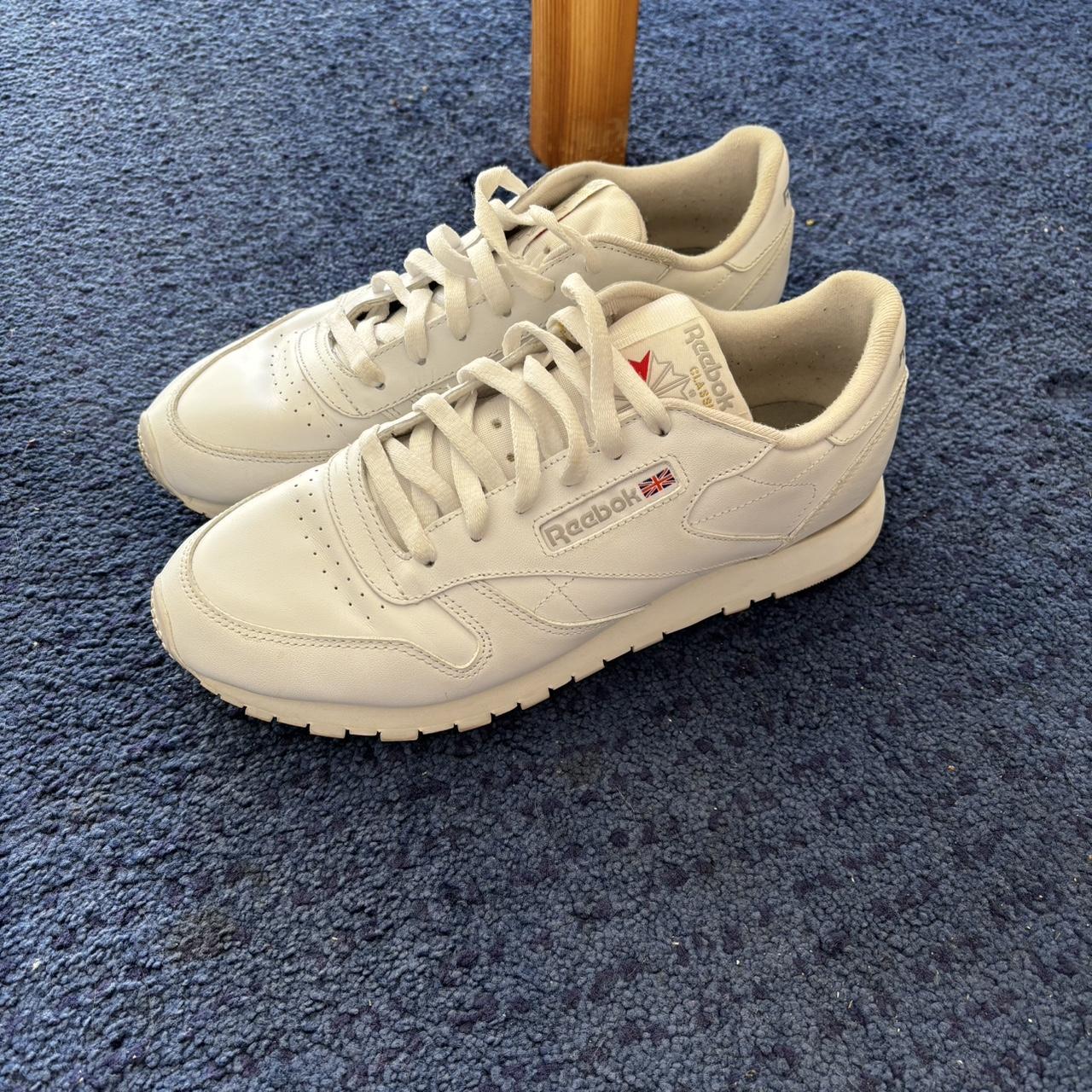 Reebok classics - white Super comfy and barely... - Depop