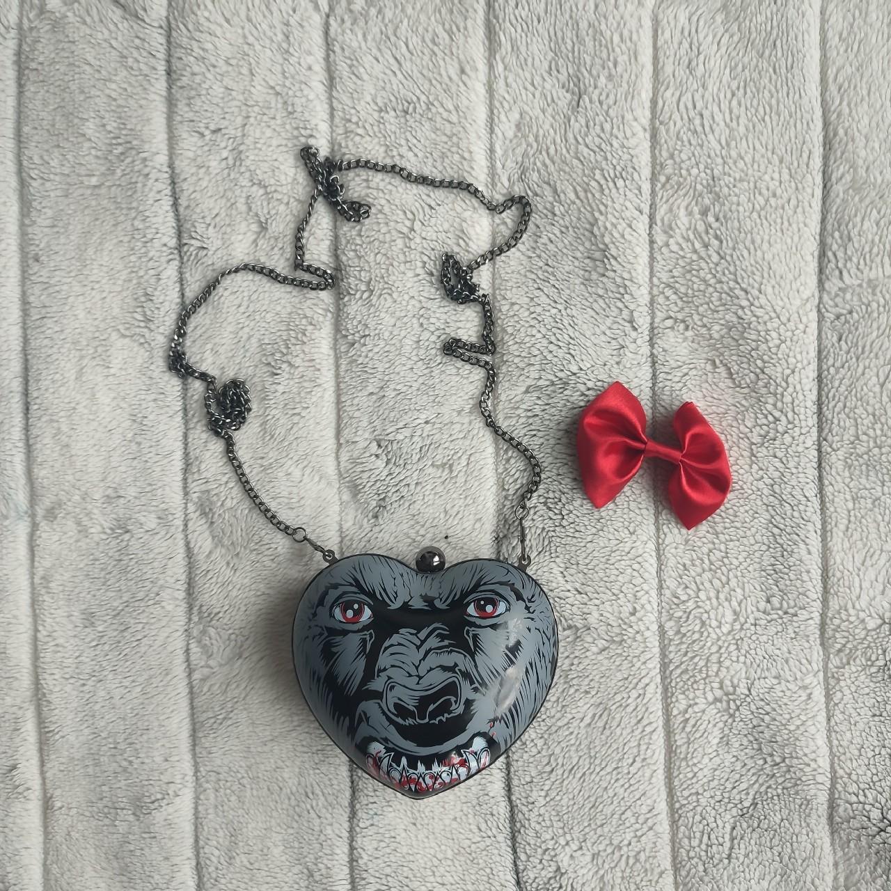 Iron Fist Angry Wolf shell Clutch bag. Very Fairy... - Depop