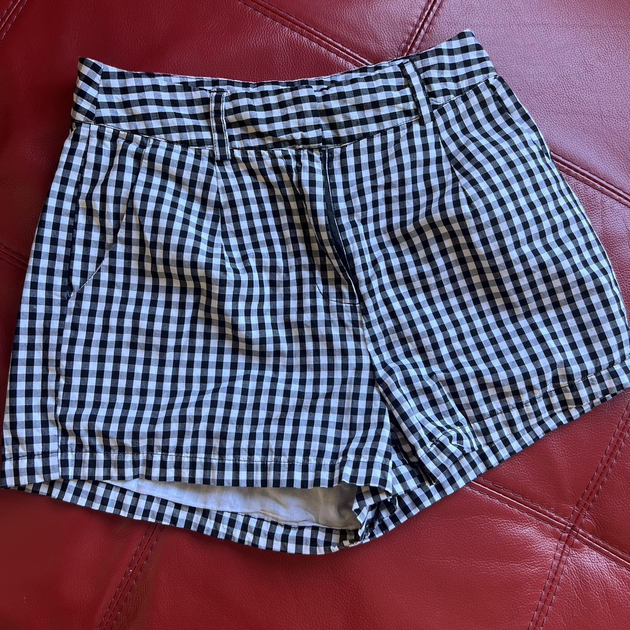 Factorie Size 6 Shorts Black And White Stripes Depop