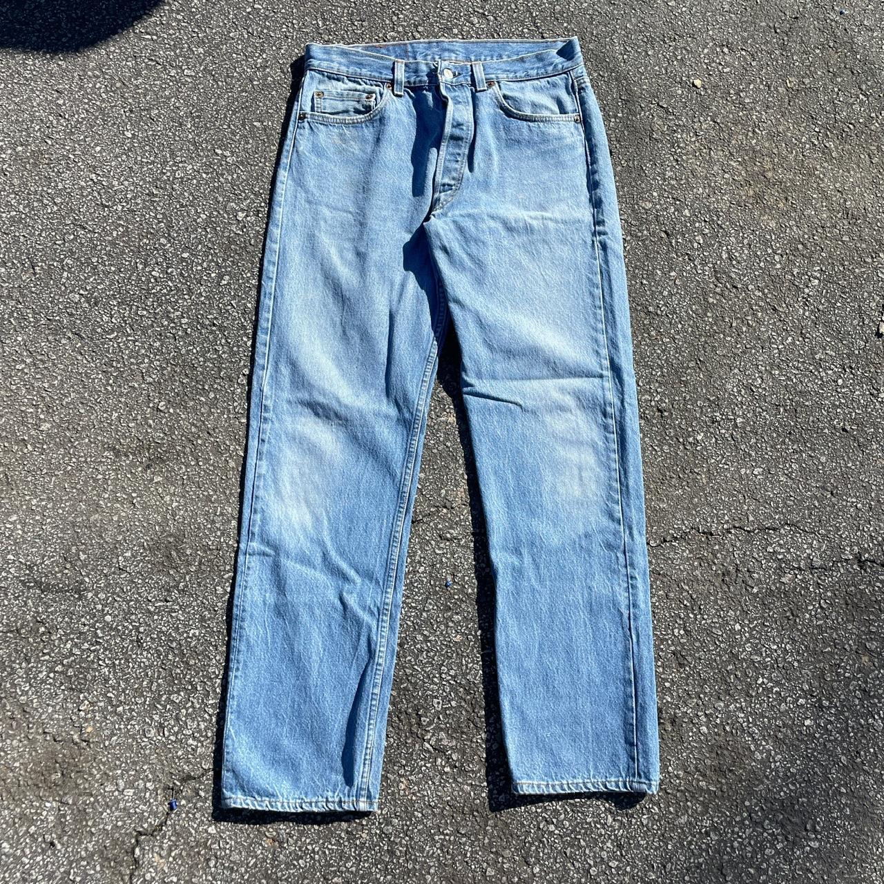 Vintage 1980’s Levi’s 501 button flys Nicely faded... | Depop