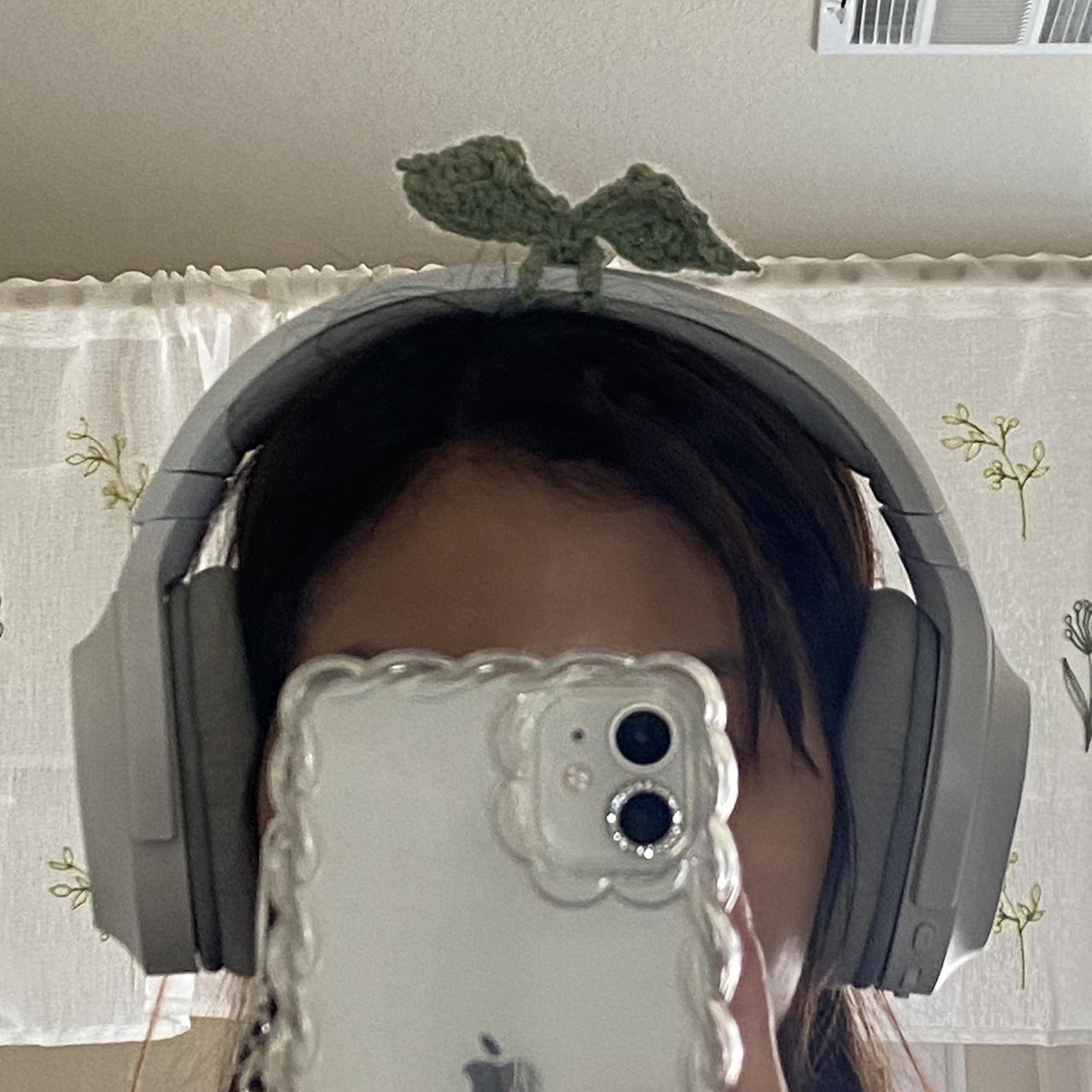 Sprout for Headphones 🌱 Sage Green/Dark green... - Depop