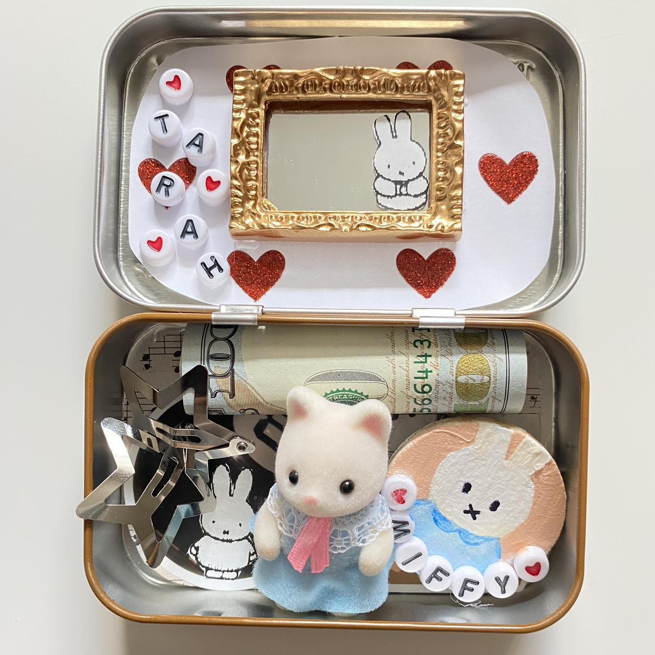 customized altoids trinket tin wallets ($25) 🍒 Mssg... | Depop