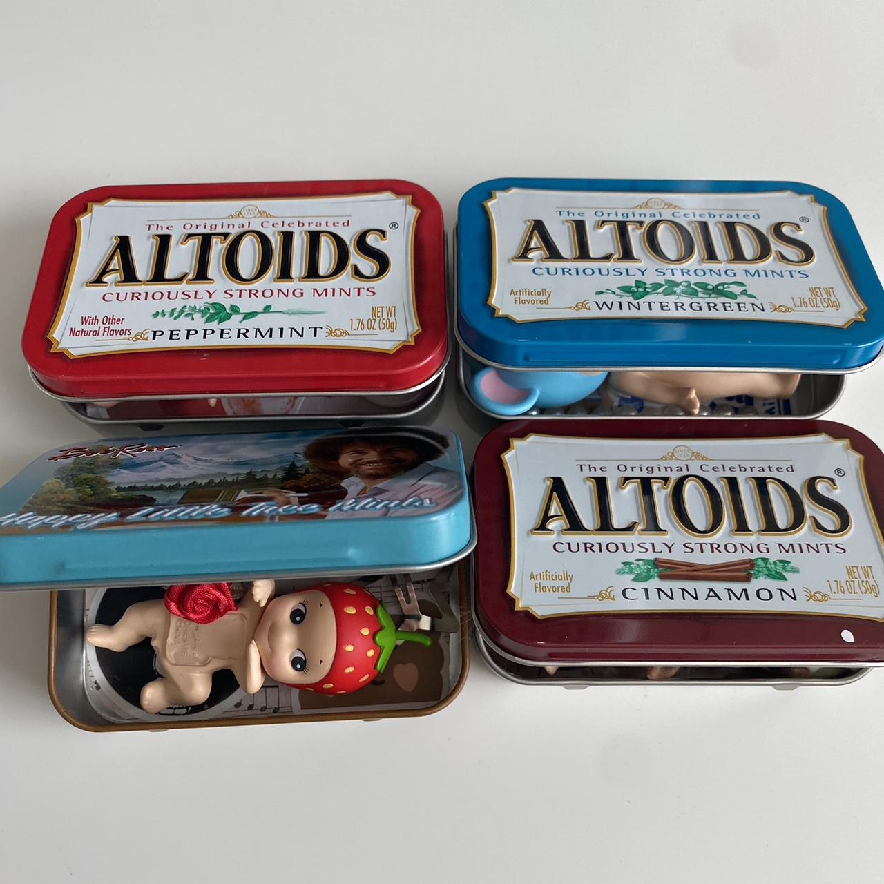customized altoids trinket tin wallets ($25) 🍒 Mssg... | Depop