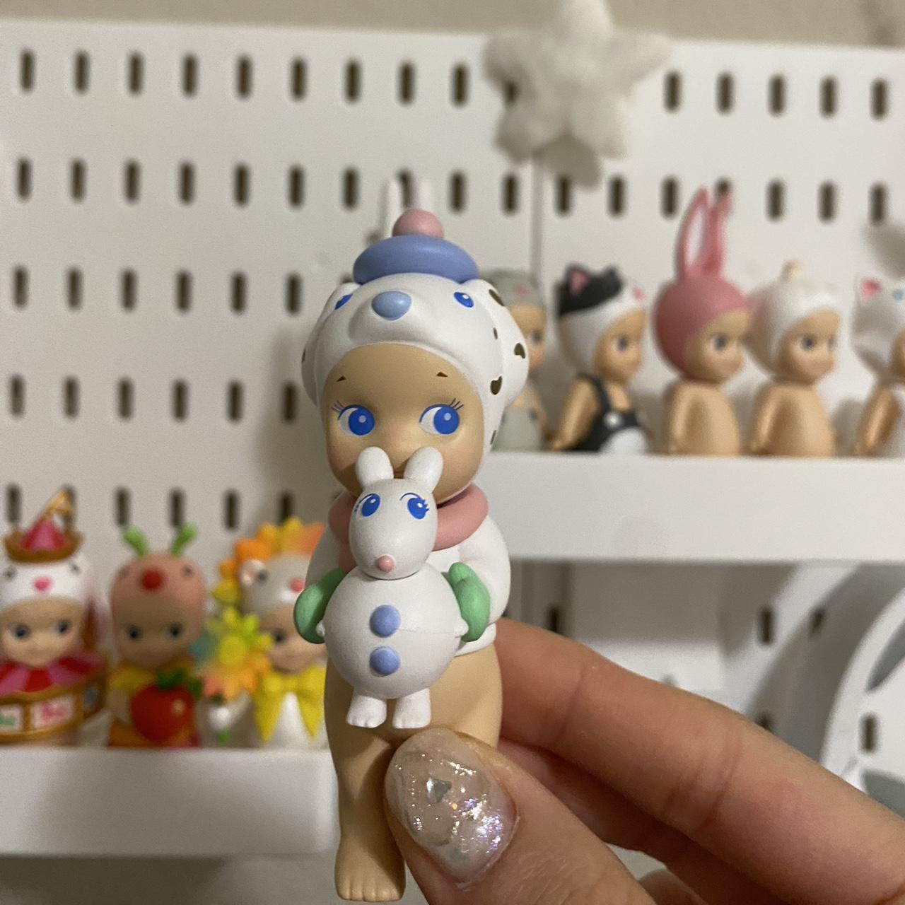 winter wonderland dalmatian sonny angel w robby... - Depop