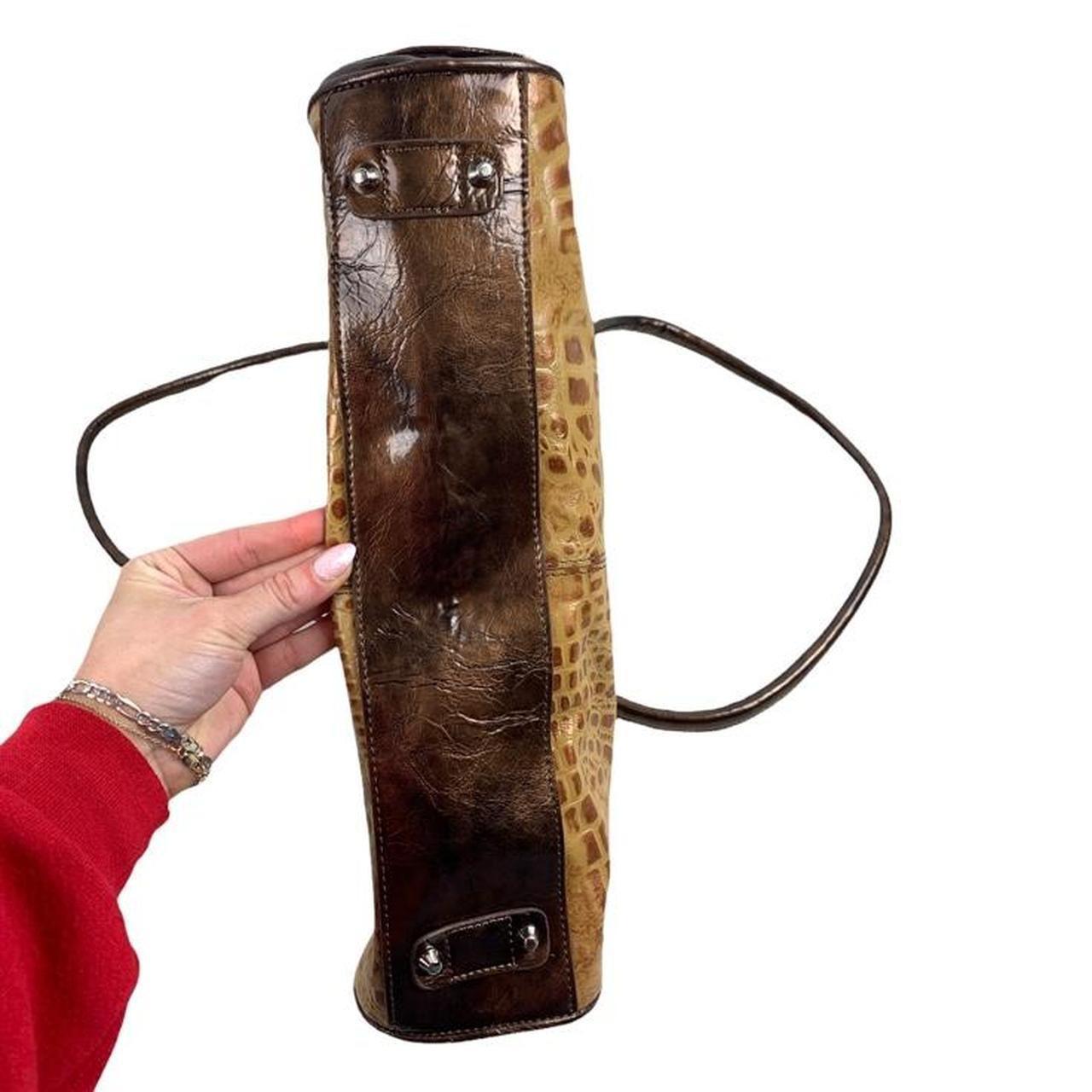 Early 2000s animal print ‘MC’ purse ‘Marc Chantal’... - Depop