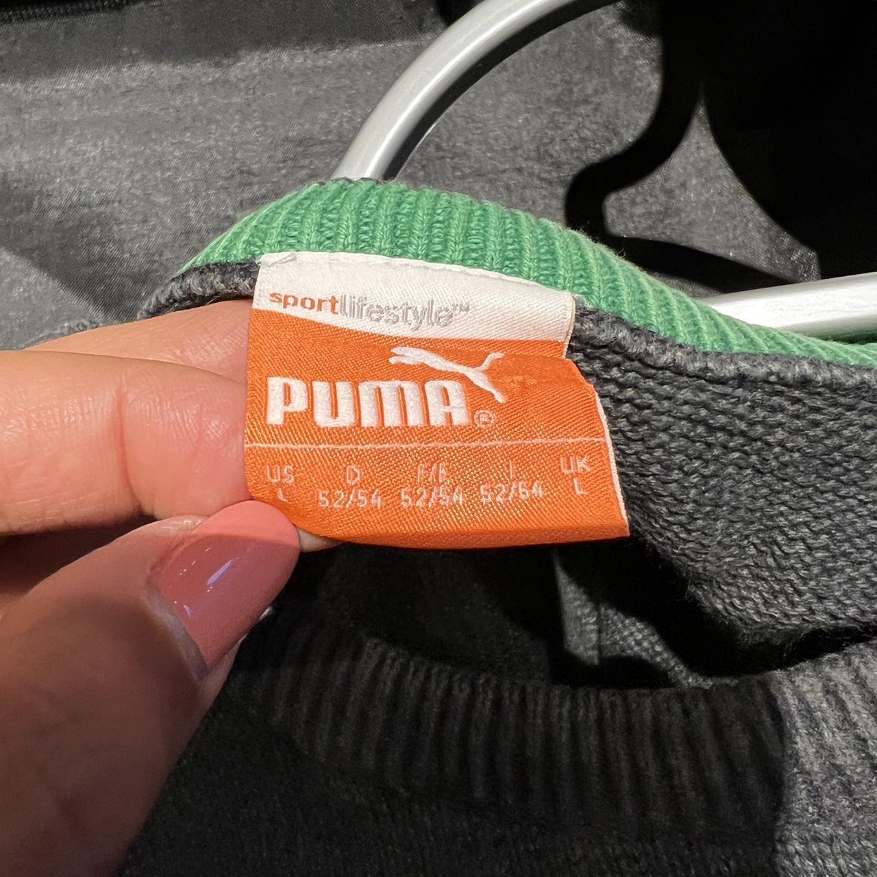 Preloved grey round neck men sweater Fit... - Depop