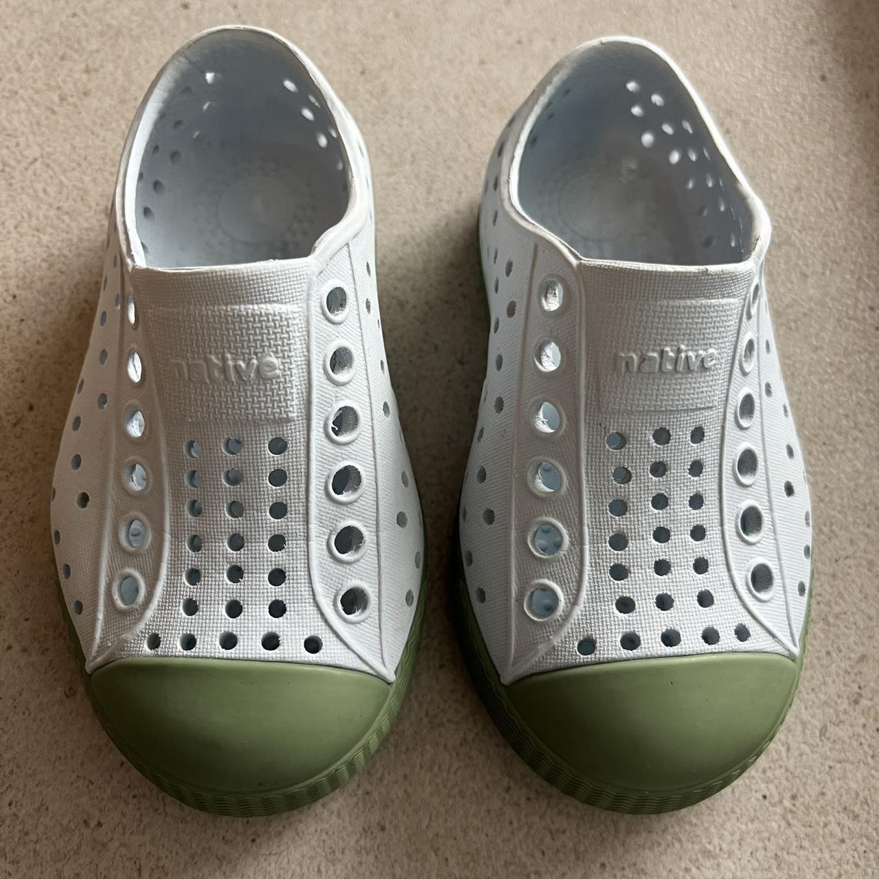 NATIVE KIDS JEFFERSON SLIP ON SHOES SIZE C6. Color:... | Depop