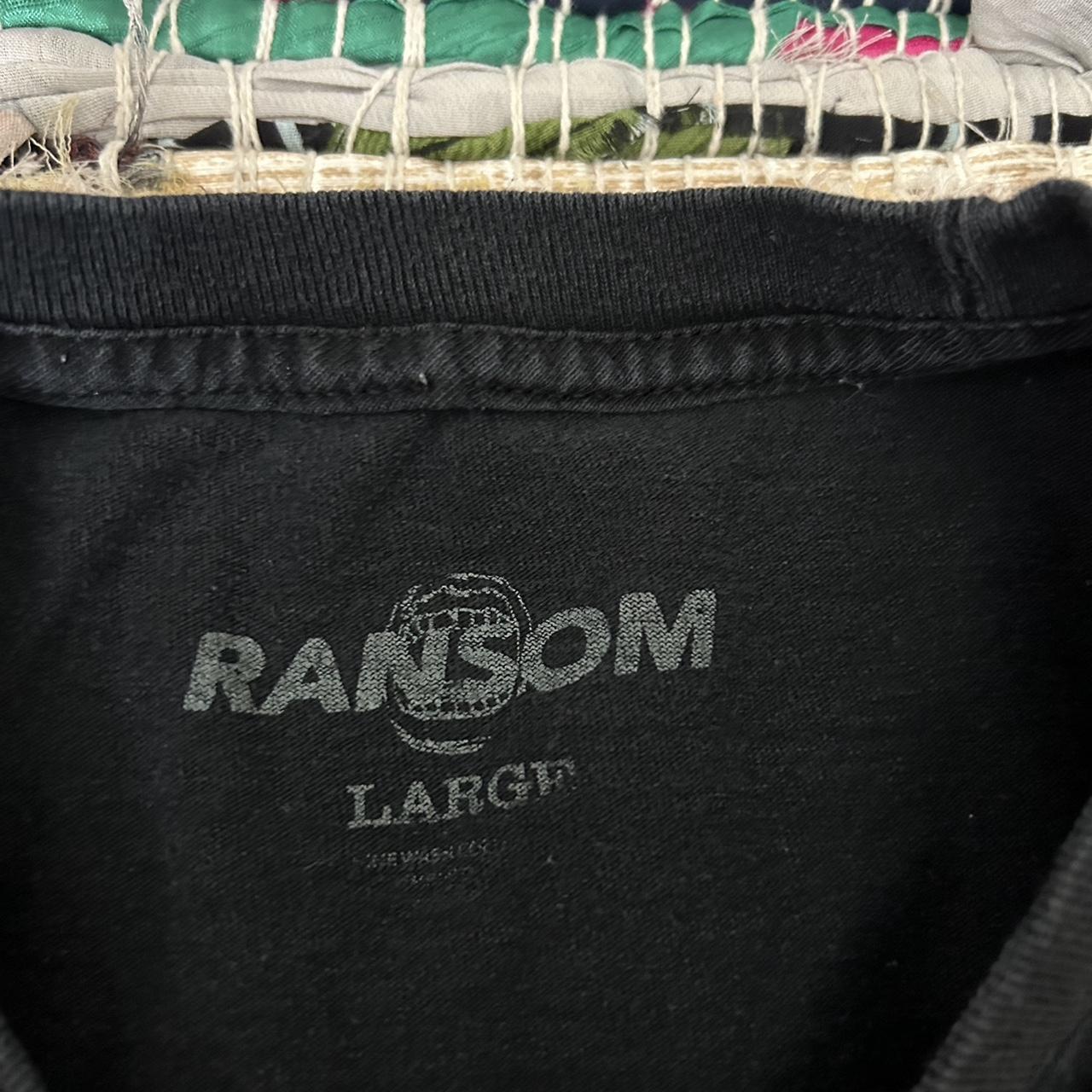 Ransom Black tee #ransom #tshirt #playboycarti... - Depop